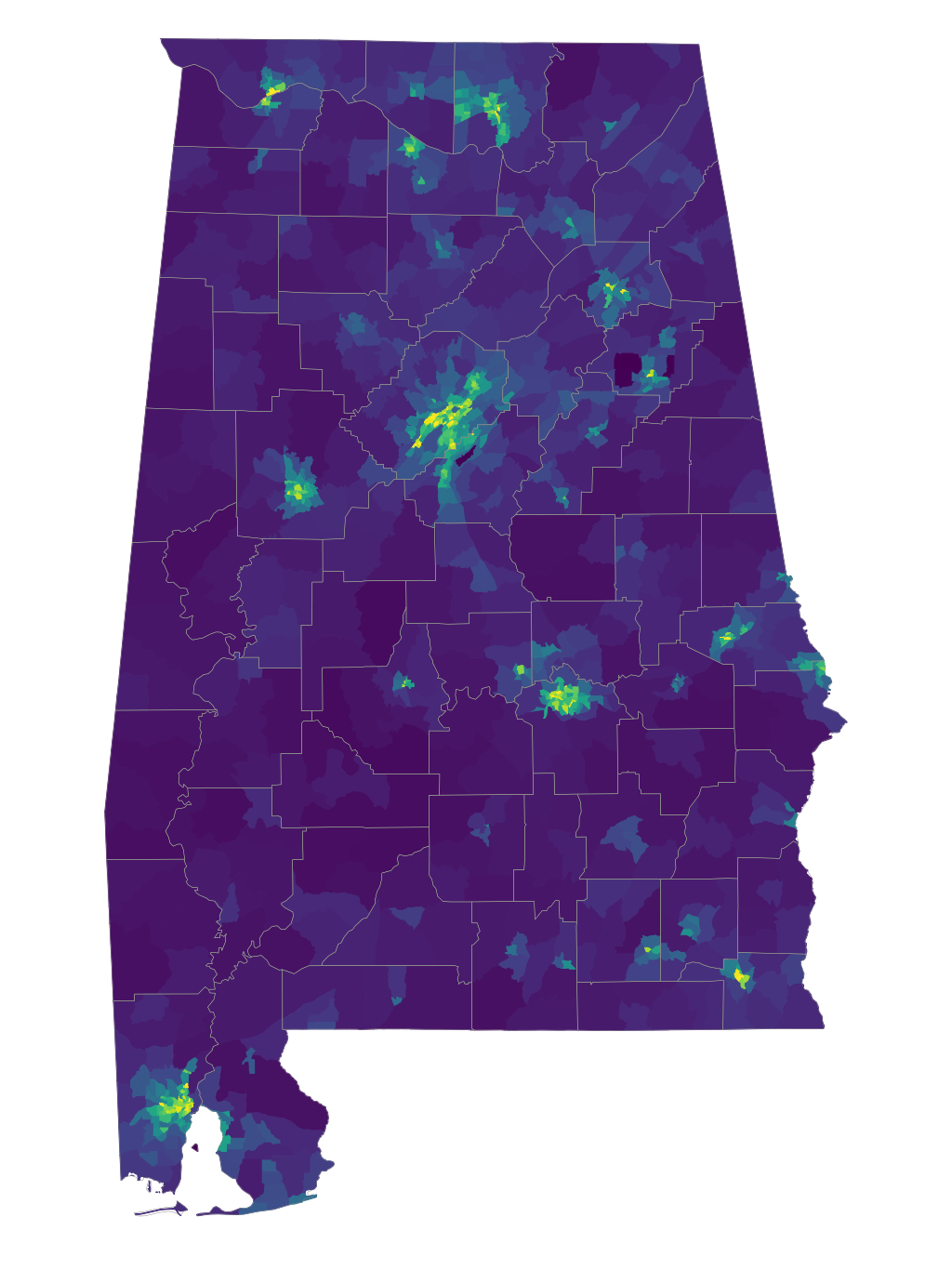Population Density Maps